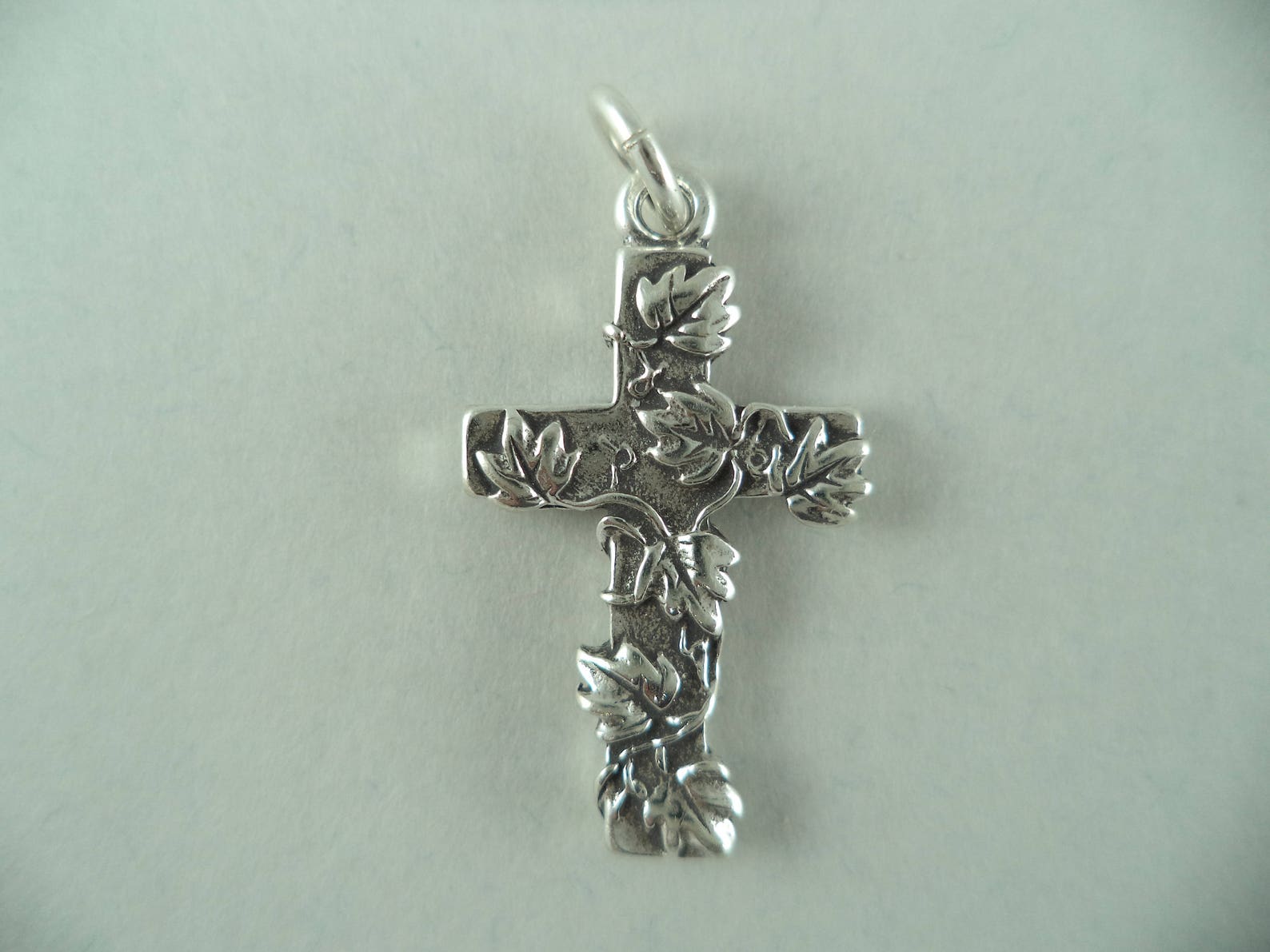 STERLING SILVER Cross Charm for Charm Bracelet - Etsy