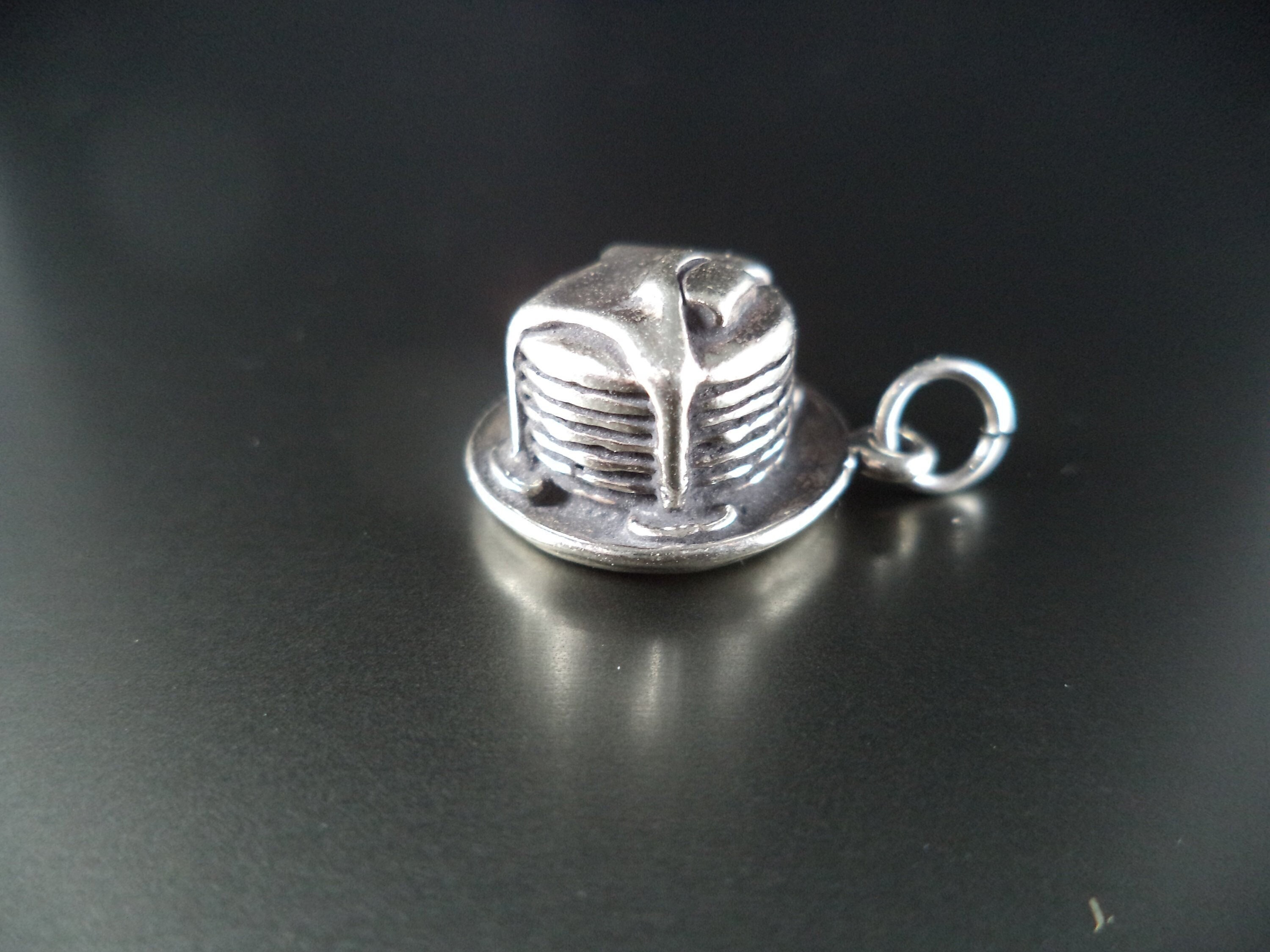 STERLING SILVER 3D Pancakes and Syrup Charm for Charm Bracelet - Etsy