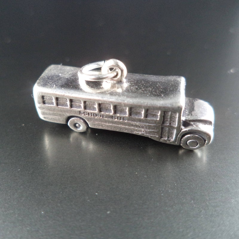 School Bus Charm - Etsy
