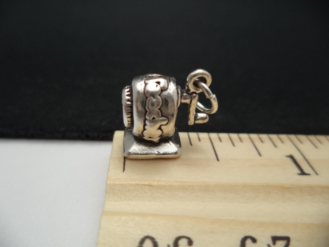 STERLING SILVER 3D Pencil Sharpener Charm for Charm Bracelet - Etsy