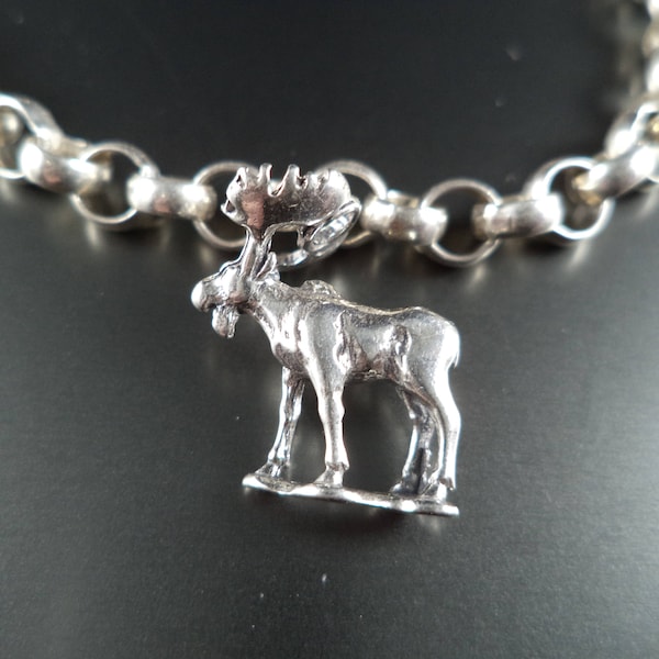 Moose Charm - Etsy