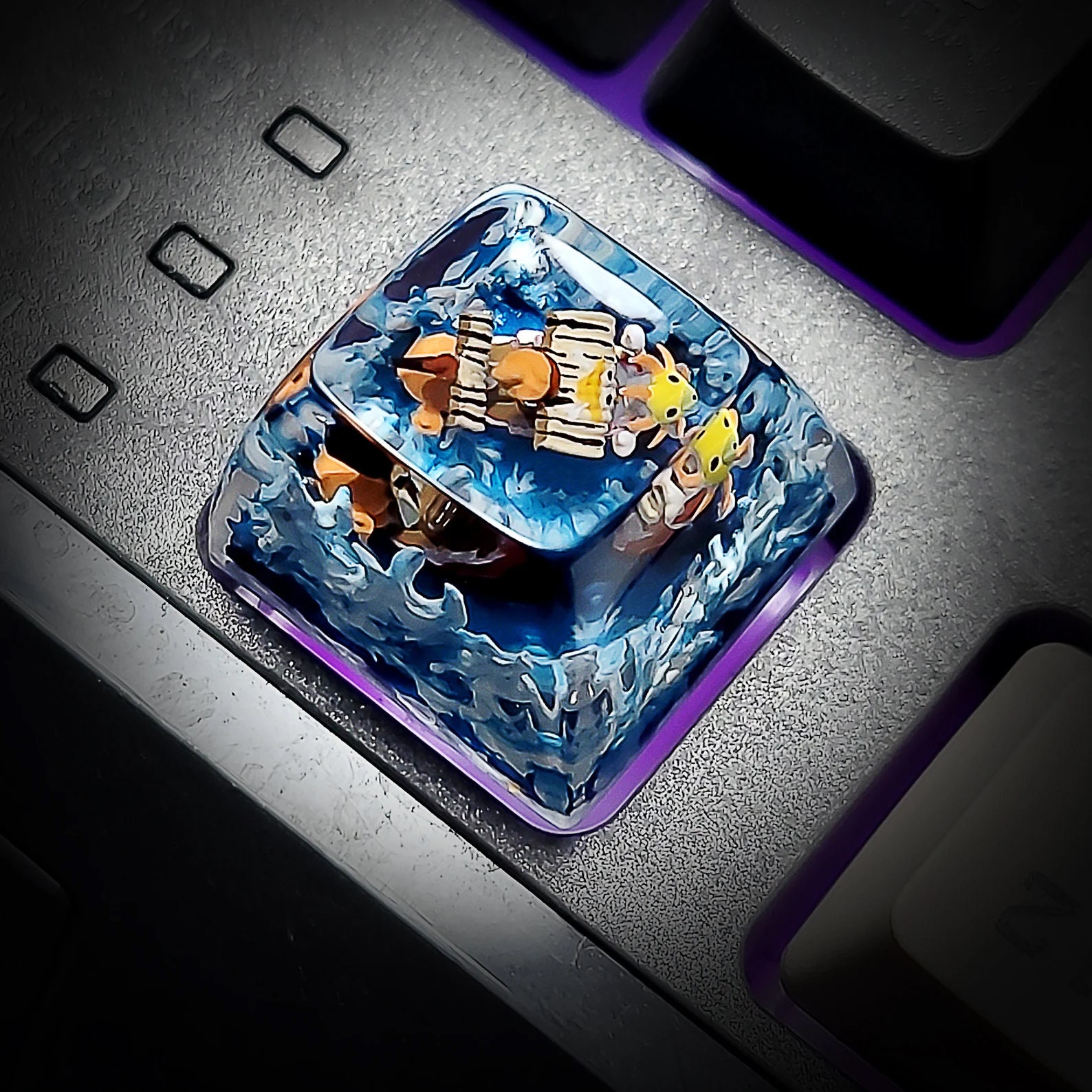 One Piece Pirate Ship Keycap , Anime Keycap , Boat Keycap , Pirate ...