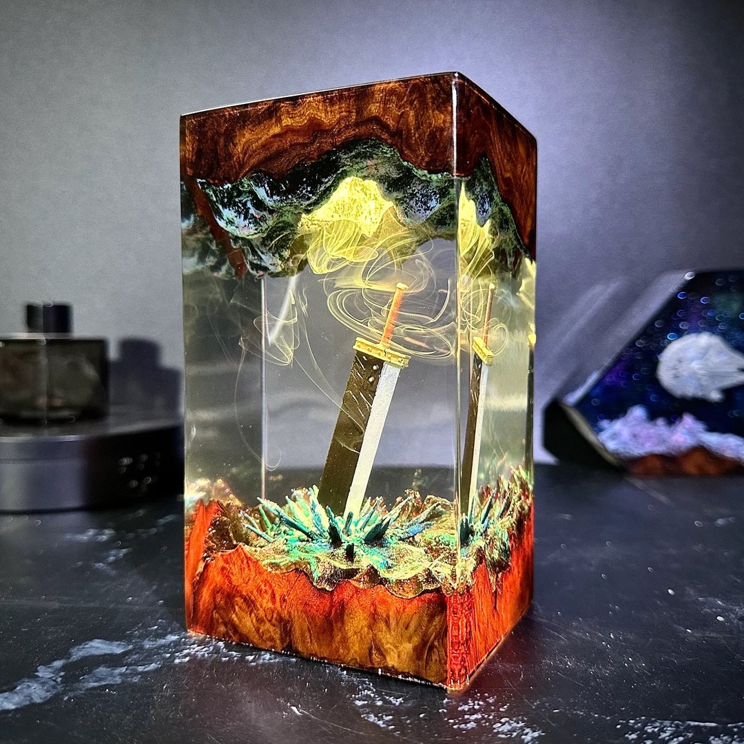 Final Fantasy Buster Sword Decor, Resin Epoxy,handcrafted ,perfect Gift ...