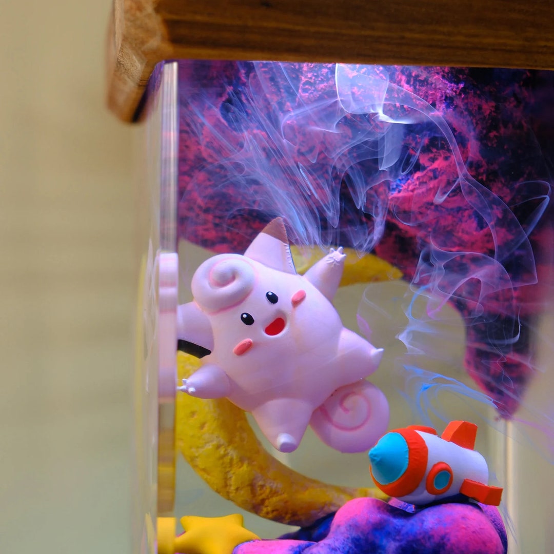 DITTO Pokemon Resin Diorama Lamp, Custom Diorama Kit, Pokemon Gifts and ...