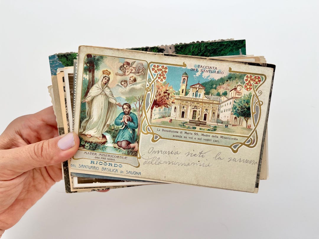 Vintage Religious Gift 10 Church Postcards Vintage Photo Postcards From ...
