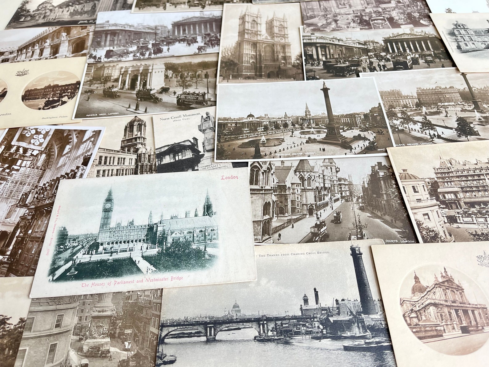 British Postcards From England Vintage London Postcards Oxford ...