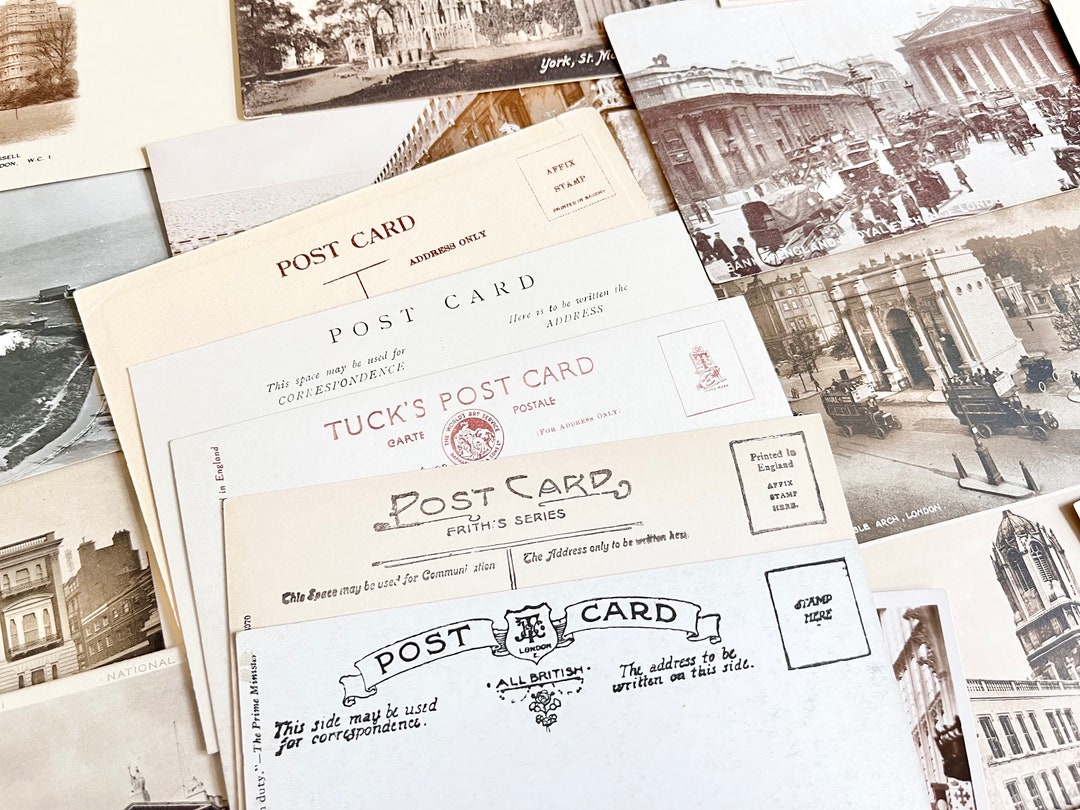 British Postcards From England Vintage London Postcards Oxford - Etsy