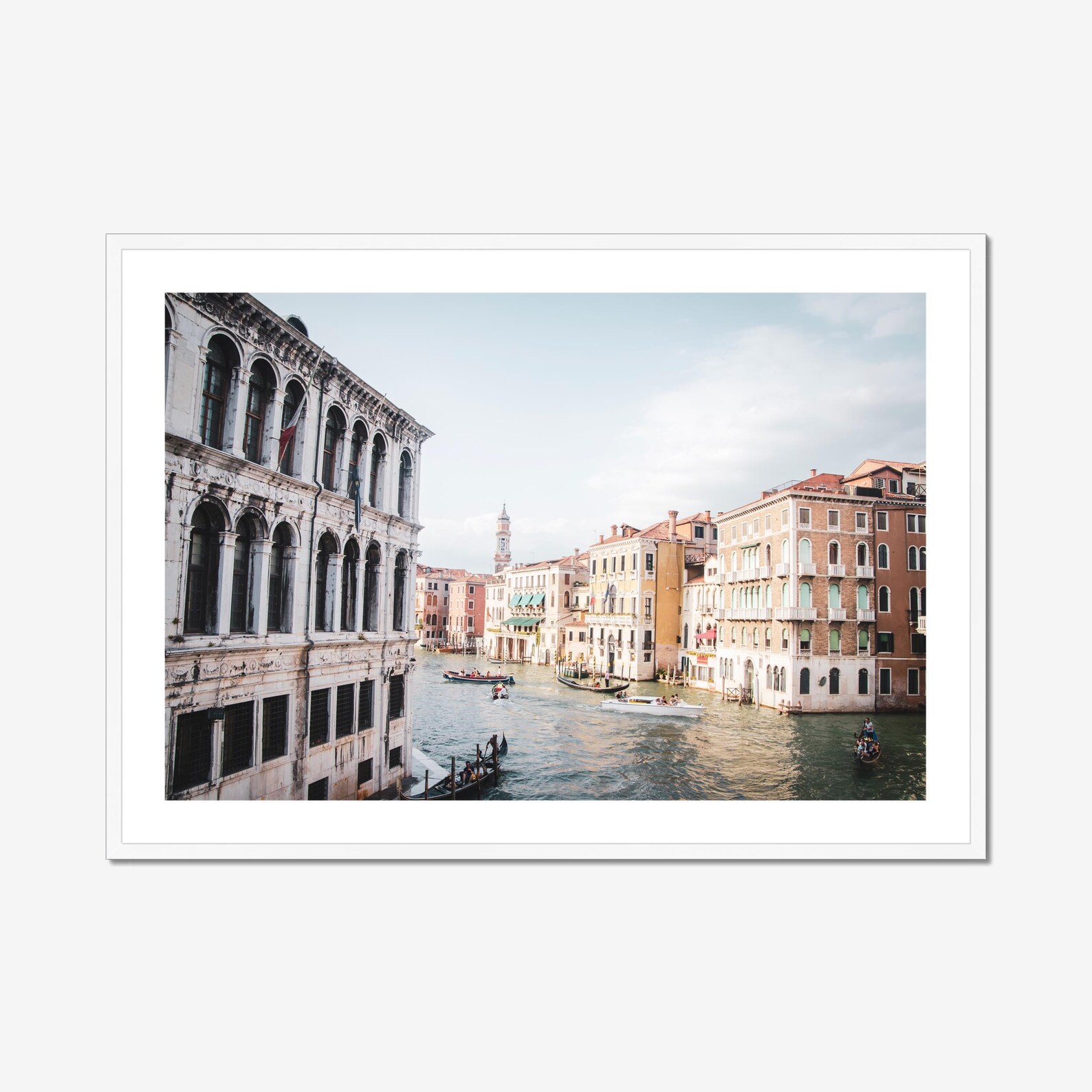 Venice Print Italy Travel Photo Horizontal Wall Art Framed Italian ...