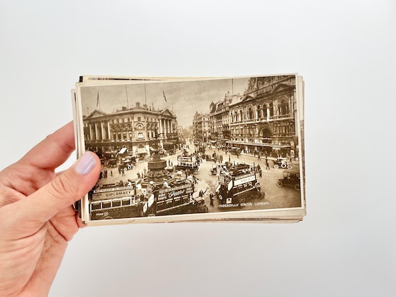 Vintage English Postcards Rotary Photo Vintage British Postcard