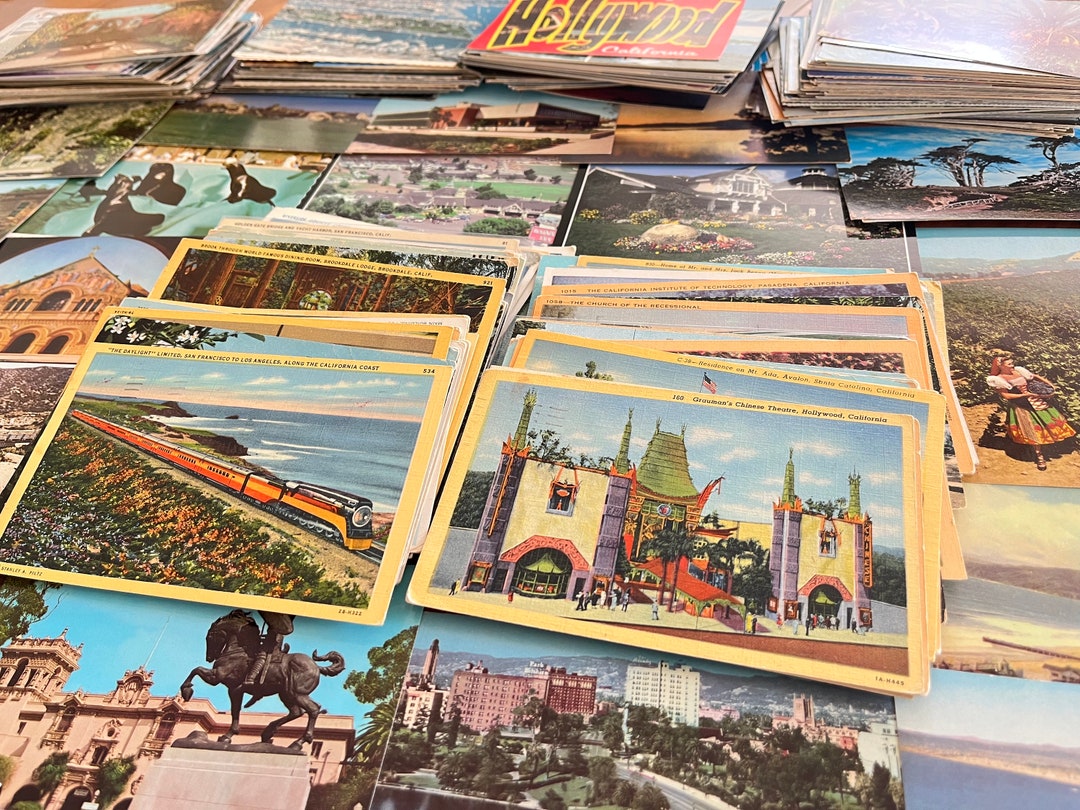 California Postcards Vintage Set 10 Postcards From California Missions ...