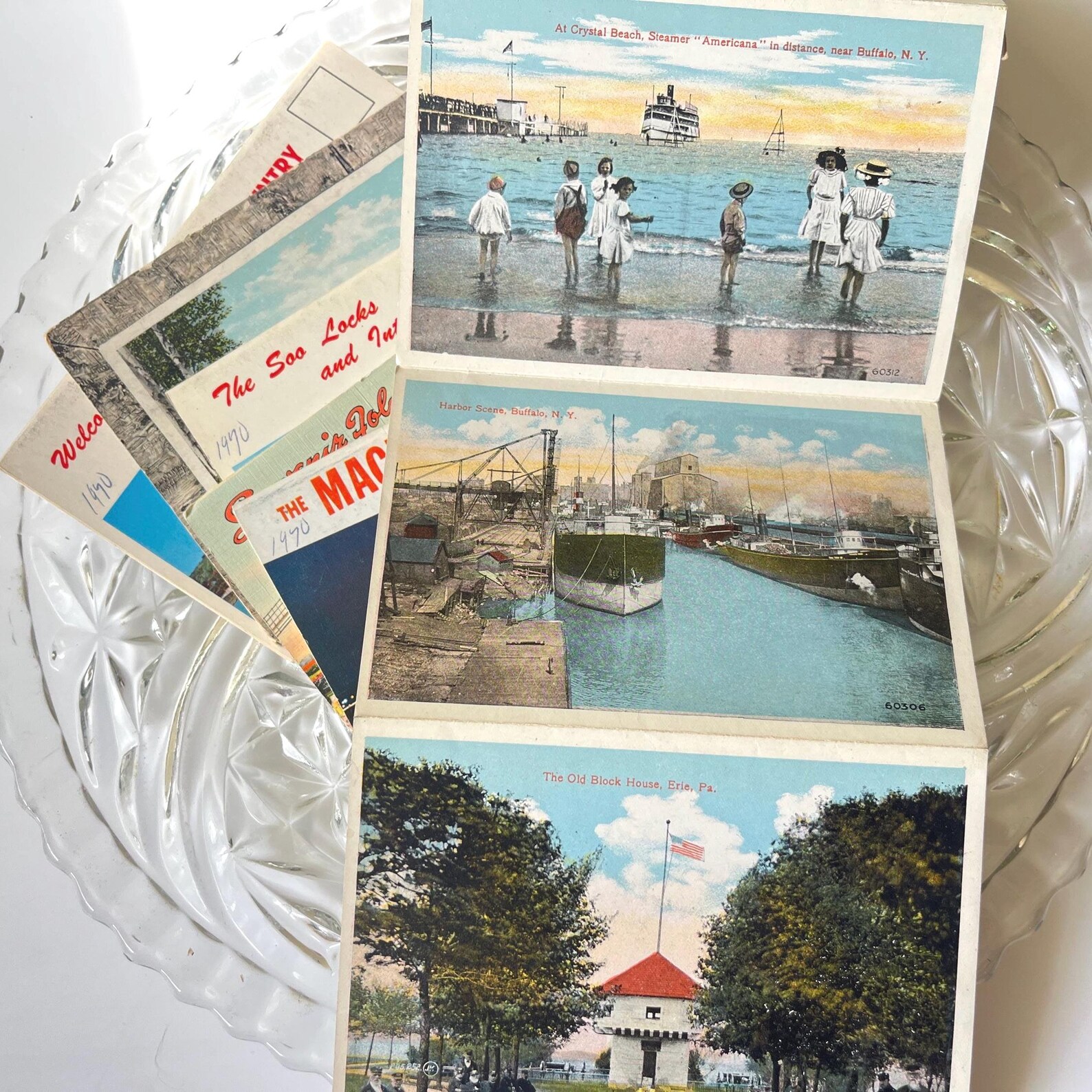 Michigan Gift Postcards Set of 10 Blank Postcards From Mackinac Island ...