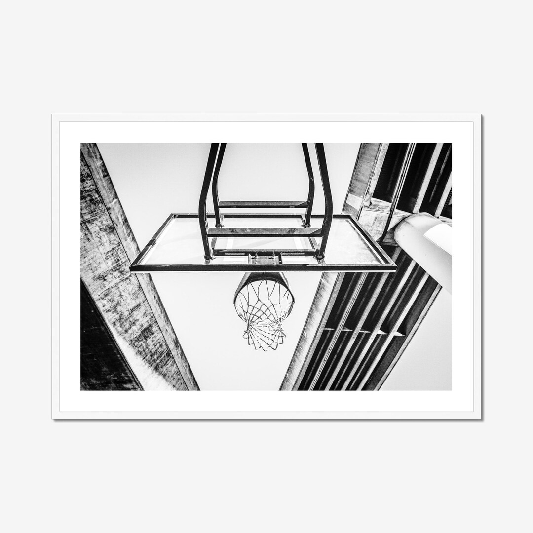 Basketball Art Print Hoop Photo San Francisco Bay Area Basketball Fan ...