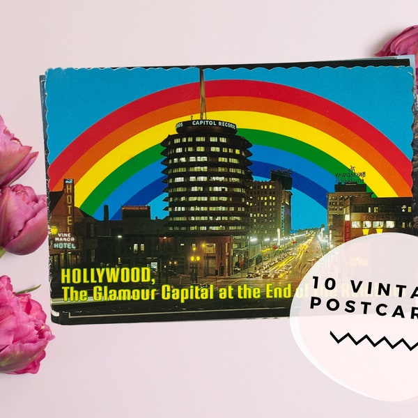 Los Angeles Postcard - Etsy