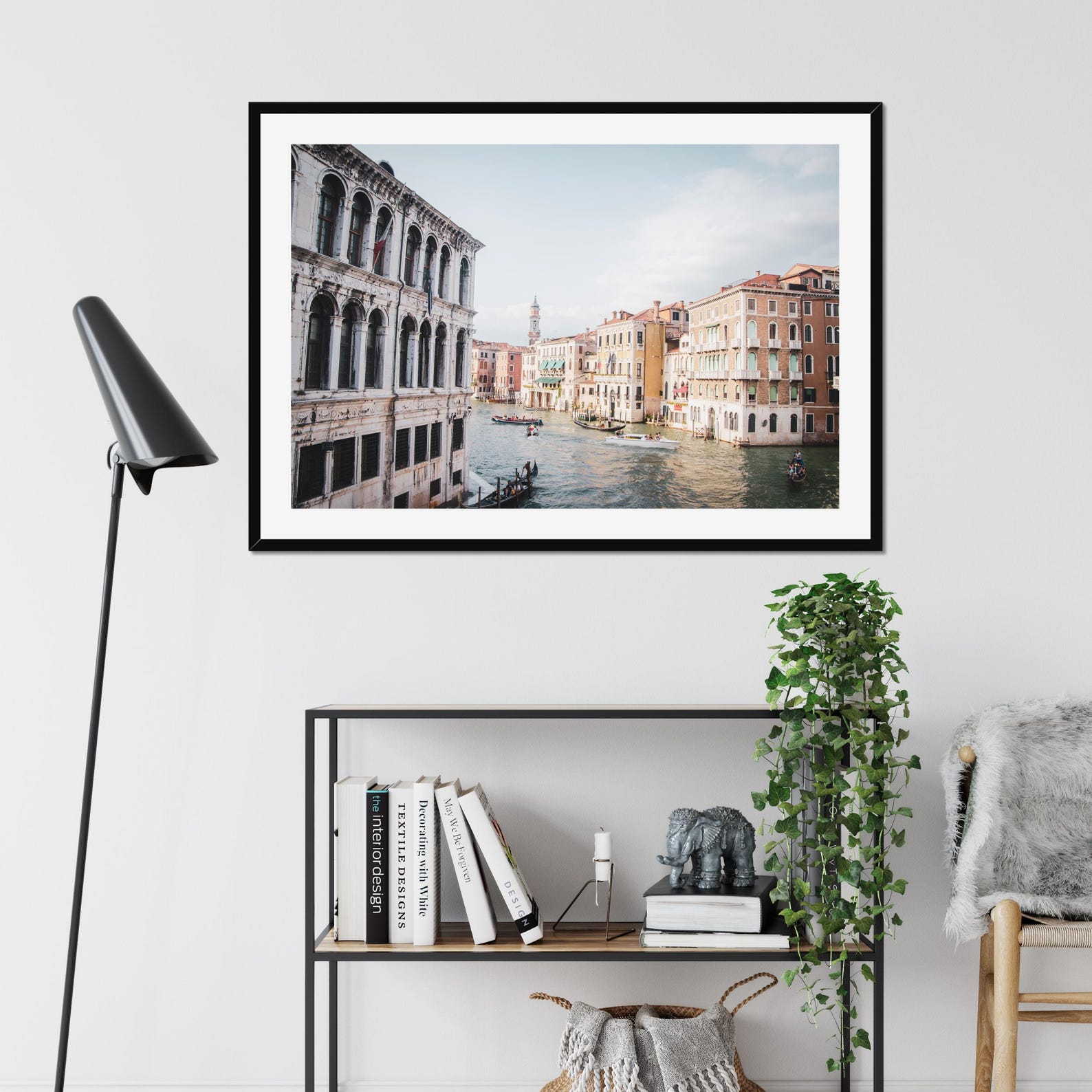 Venice Print Italy Travel Photo Horizontal Wall Art Framed Italian ...