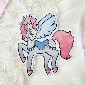 Centaur Vinyl Sticker - Kawaii, Waterproof, Decal, Laptop, Gift - Etsy