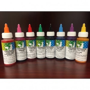 Chefmaster Liquid Candy Color - 2.2 Oz - Etsy