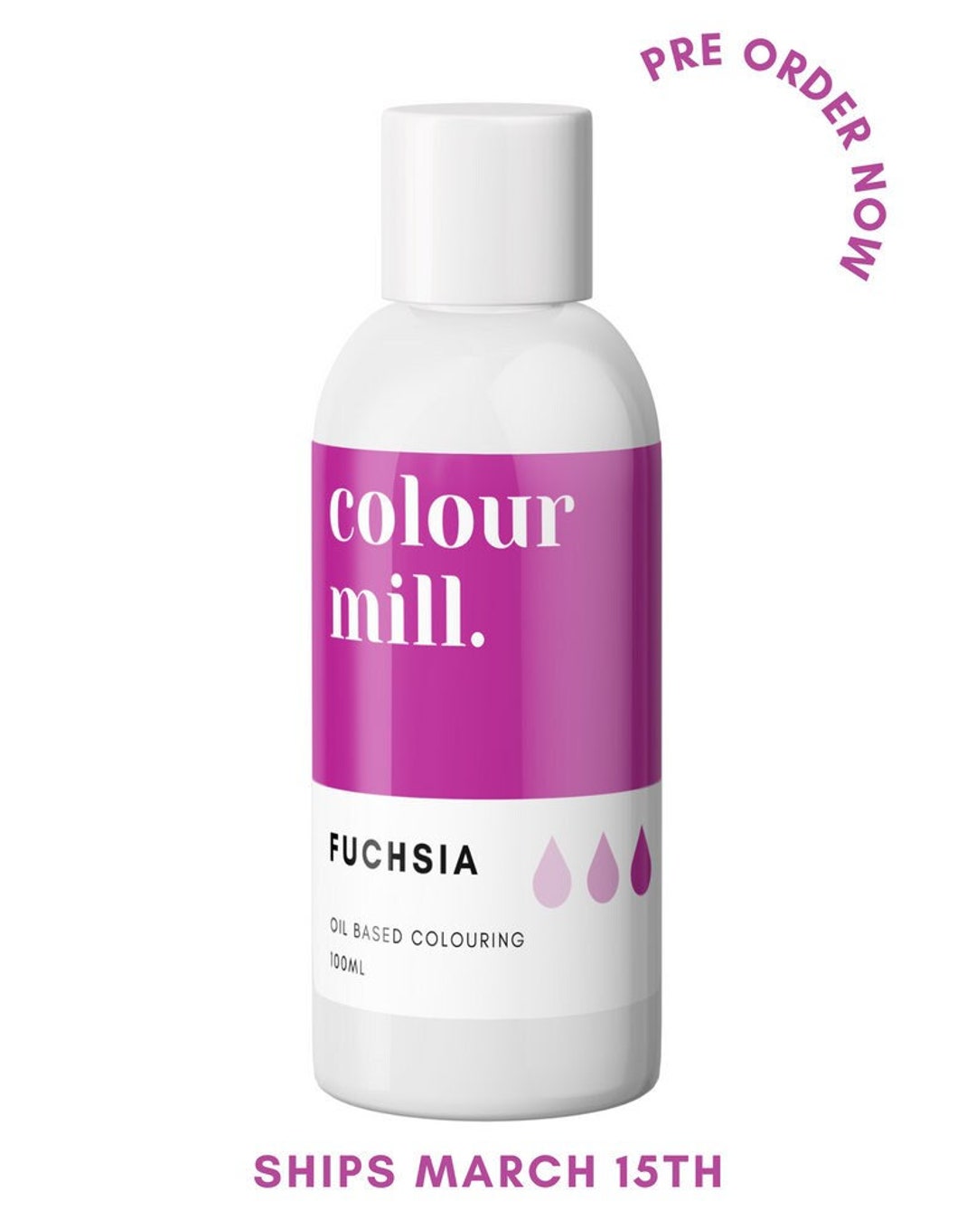Colour Mill - Oil Based Coloring - Fuchsia - 100ml - Etsy