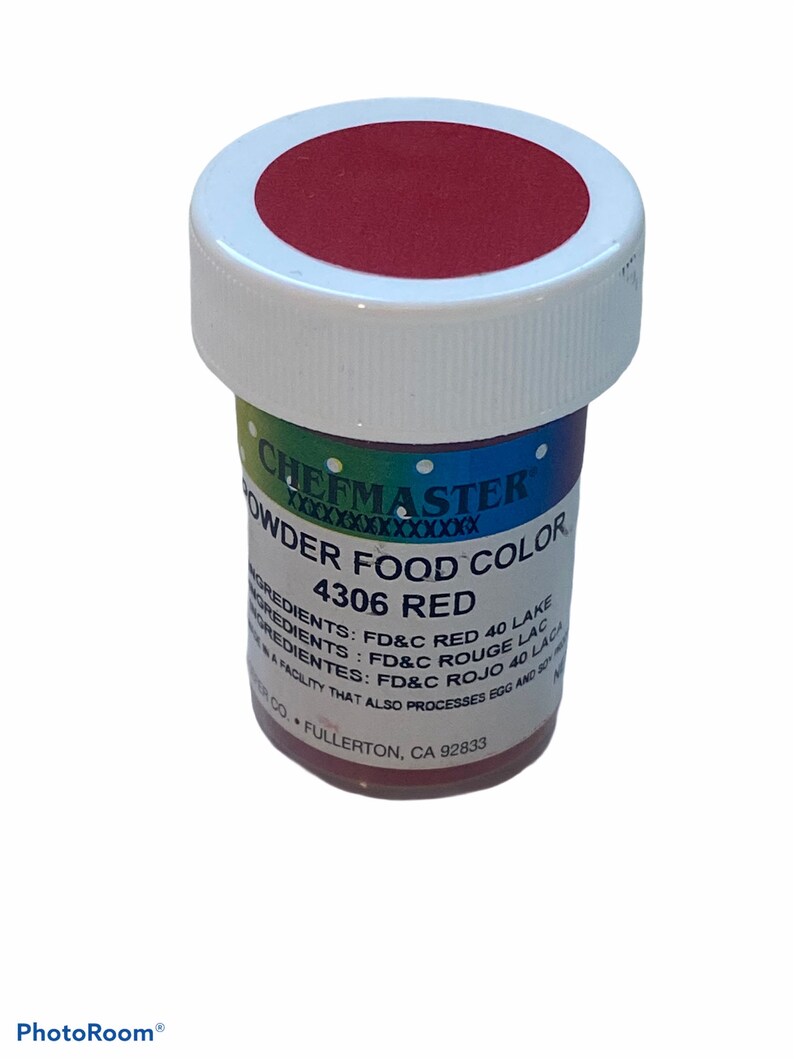Chefmaster Red Powder Food Coloring 3g - Etsy