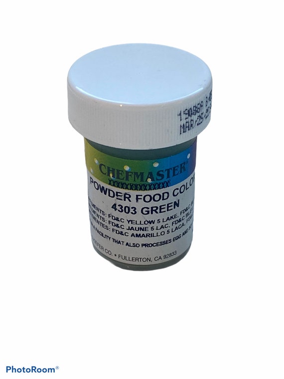 Chefmaster Green Powder Food Coloring 3g | Etsy