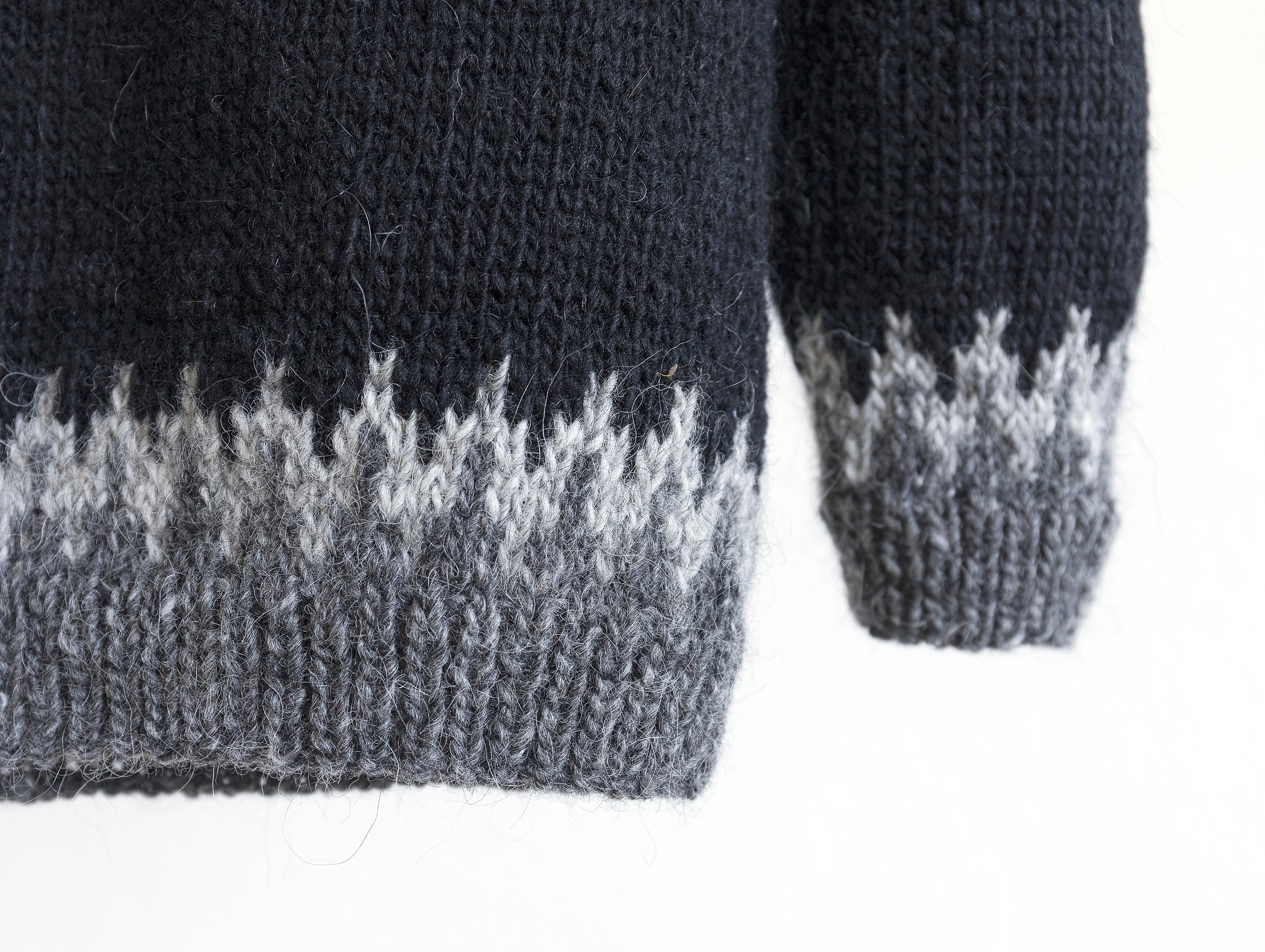 Odin Icelandic Lopapeysa Sweater Knitting Pattern PDF — Traditional ...