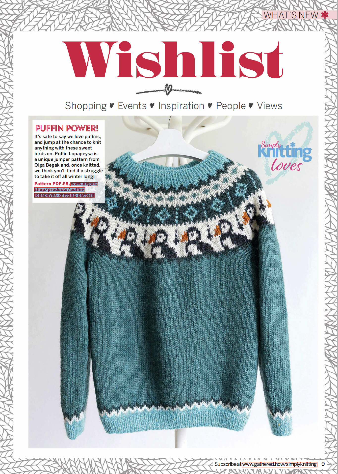 Puffin Knitting Pattern Newfie Knits And Crafts