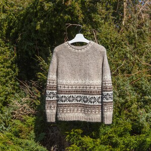 HELGA Icelandic Sweater Knitting Pattern, Nordic Lopapeysa PDF Pattern ...