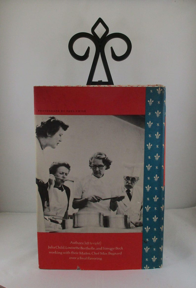 Mastering the Art of French Cooking Book Club Edition Cookbook by Julia ...
