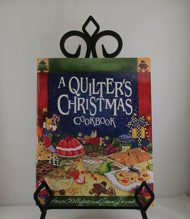 A Quilter's Christmas Cookbook A Holiday Cookbook - Etsy