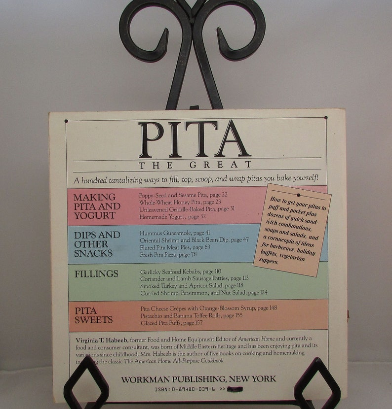 Pita the Great A Pita Bread Wrap How to Cookbook - Etsy