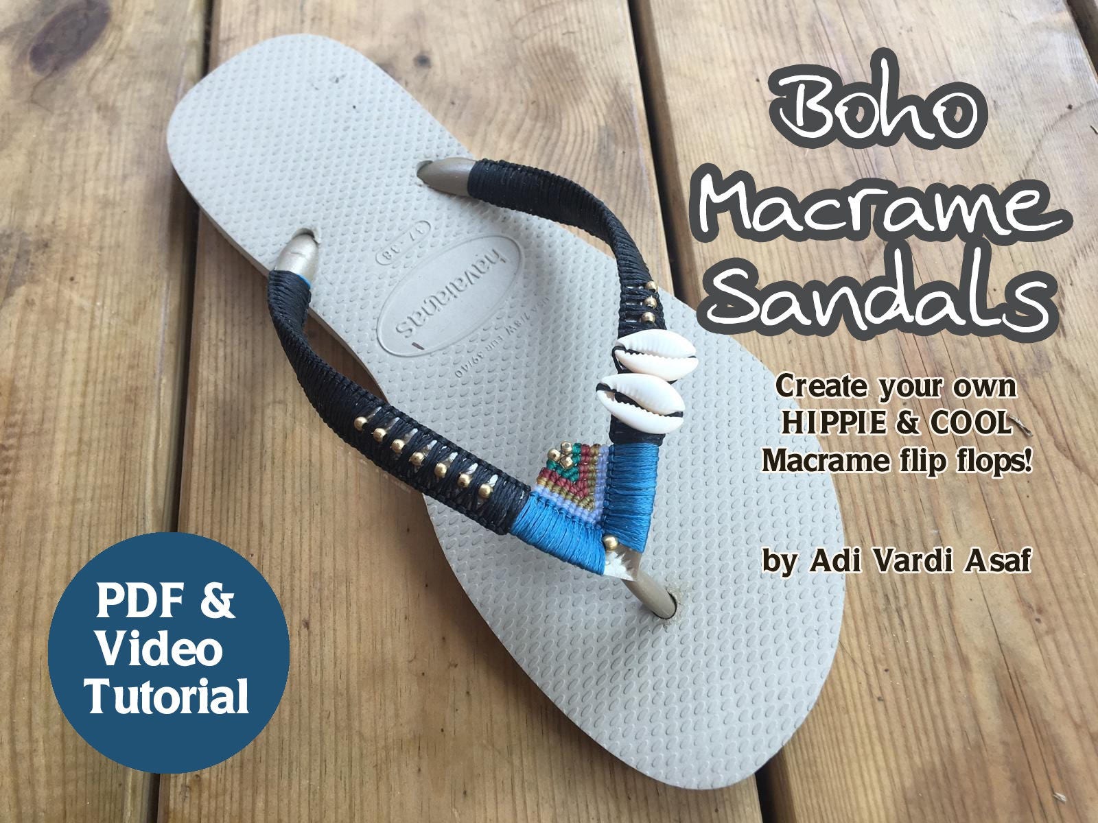 Micro Macrame Tutorial Video How to Make Micro Macrame Pattern Boho ...