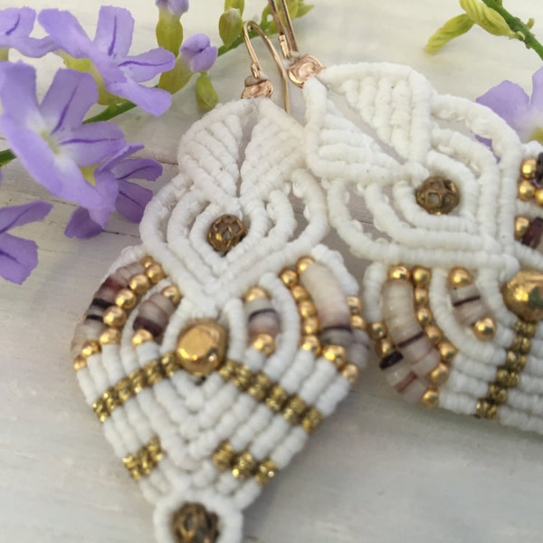 Macrame Bed Curtain, Canopy Bed Curtains, Boho Curtain, Romantic Room ...