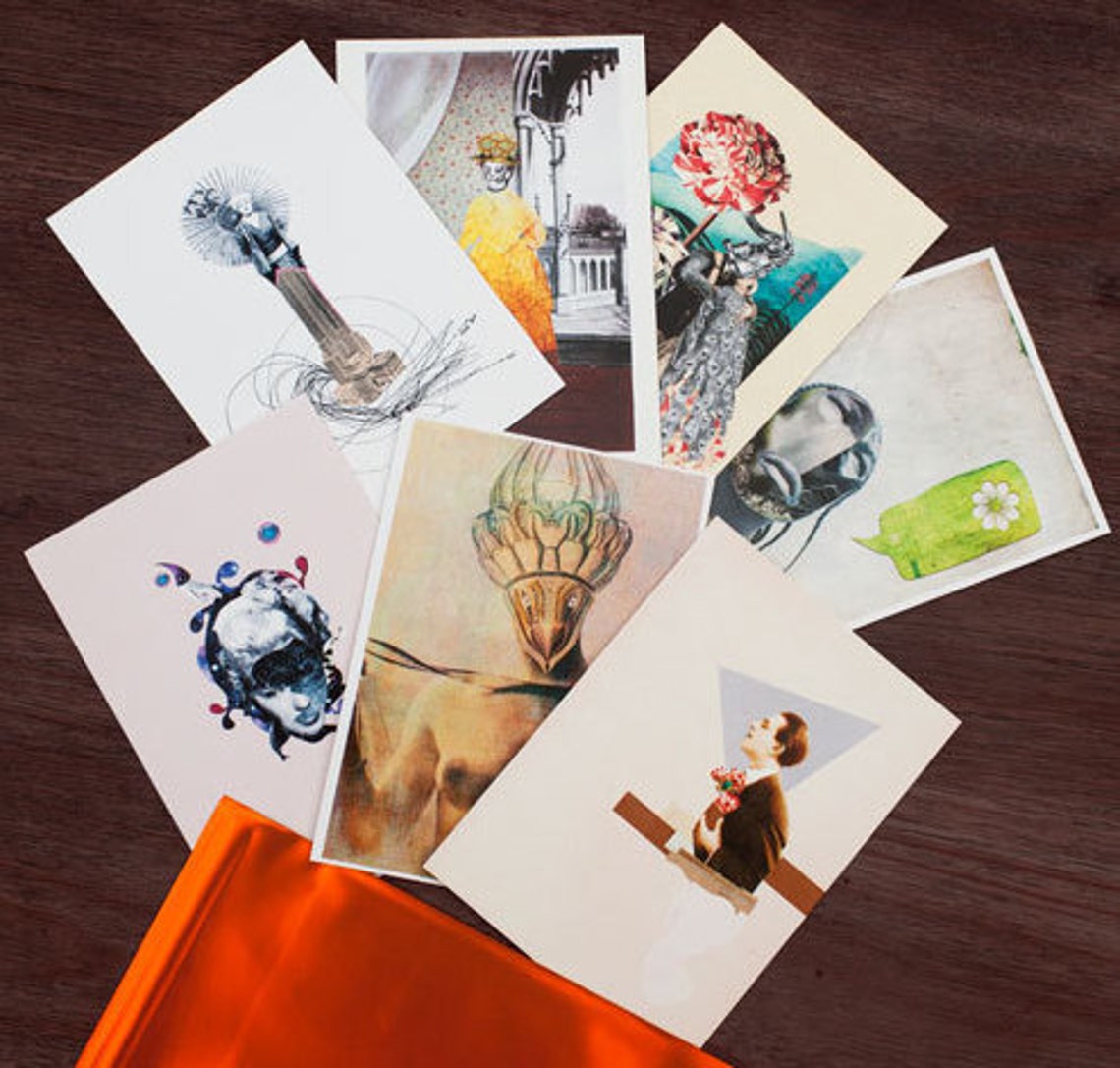 Post-cards Set - Etsy