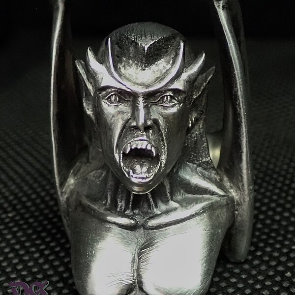 Gargoyle Ring - Etsy