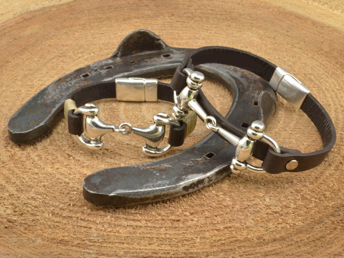 Snaffle Bit Couples Bracelets Horse Bit Bracelet Men Women - Etsy
