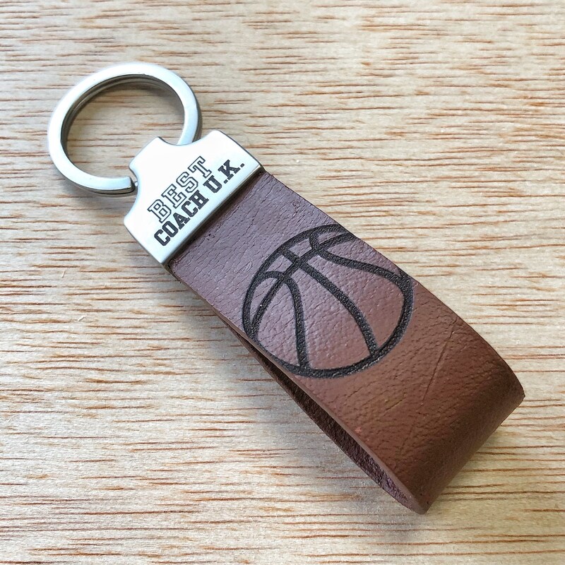 Basketball Keychain - Etsy