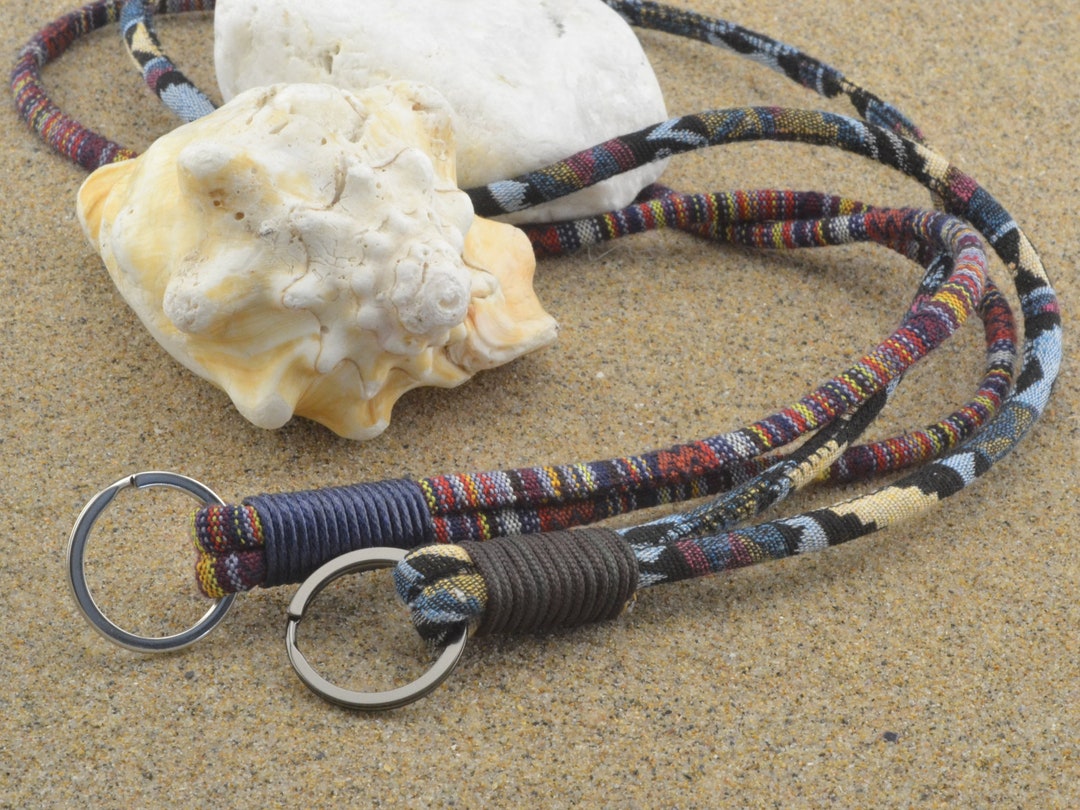 Nautical Lanyard Personalized Surfer Gifts Key Holder Lanyard ...