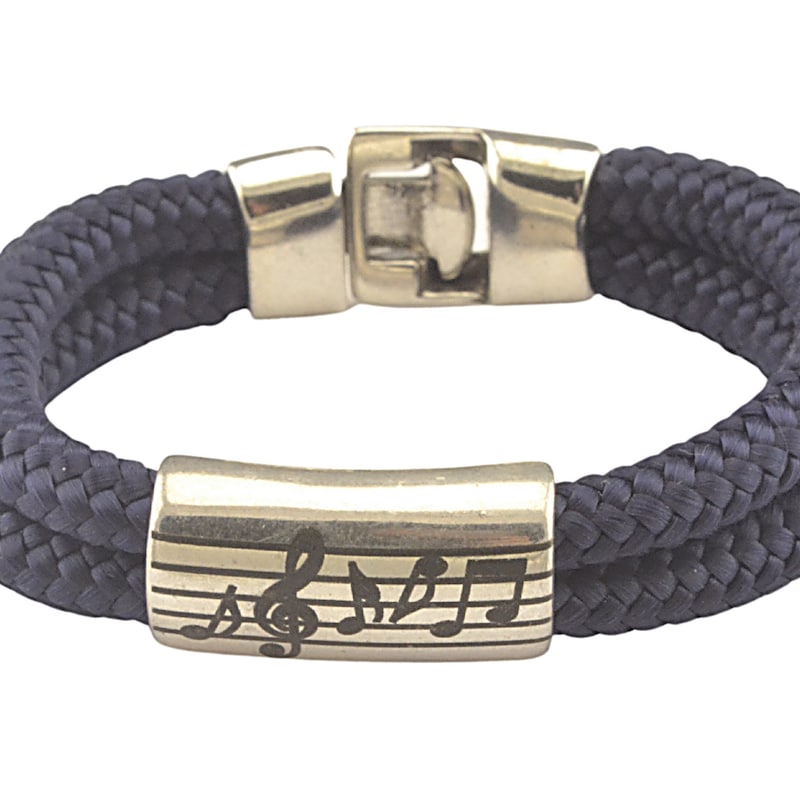 Music Note Bracelet - Etsy