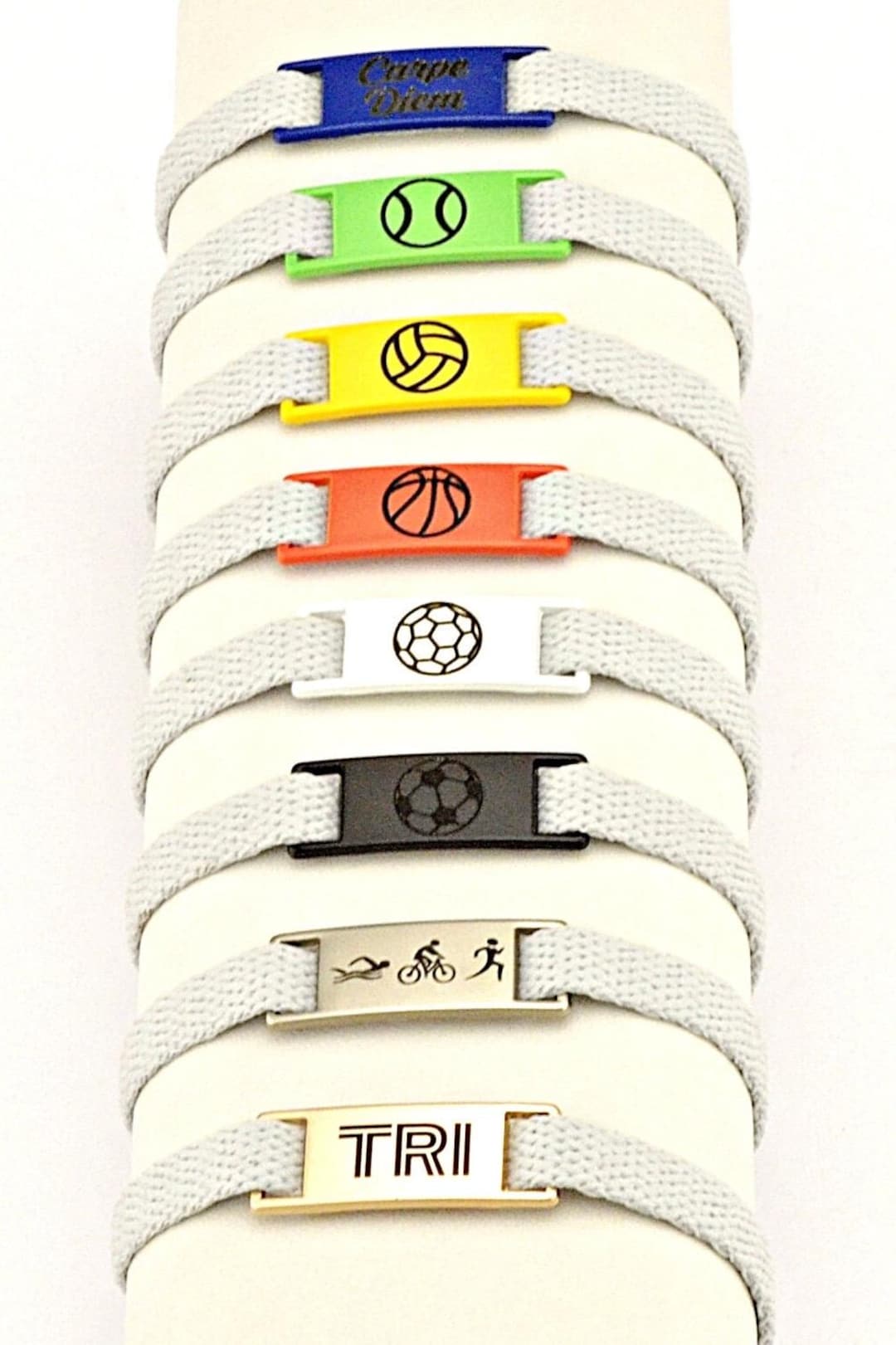 Personalized Shoe Lace Tag Sports Shoe Tag Shoelace Name Tag Athlete ...