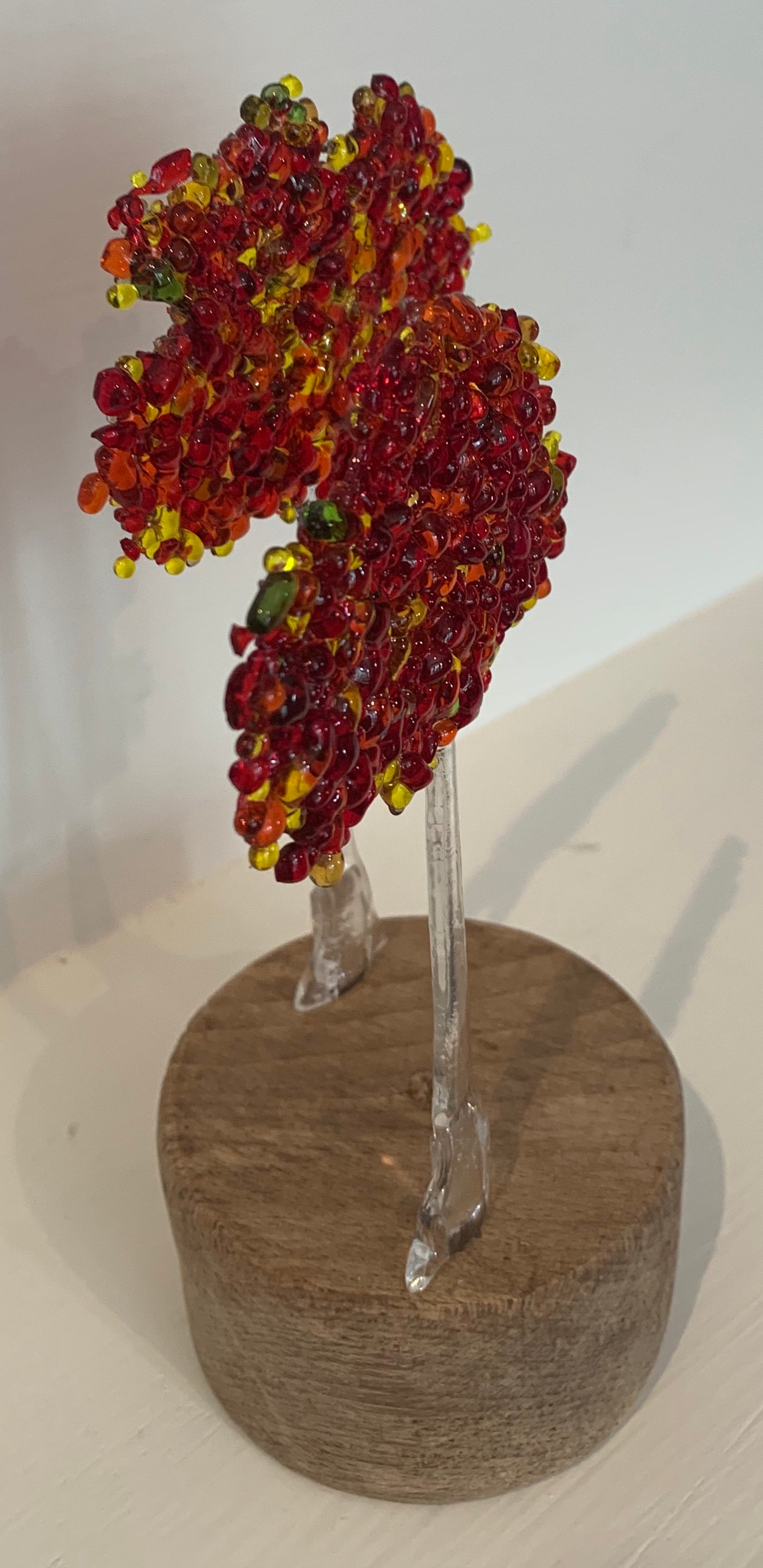 Red Glass Trees - Etsy