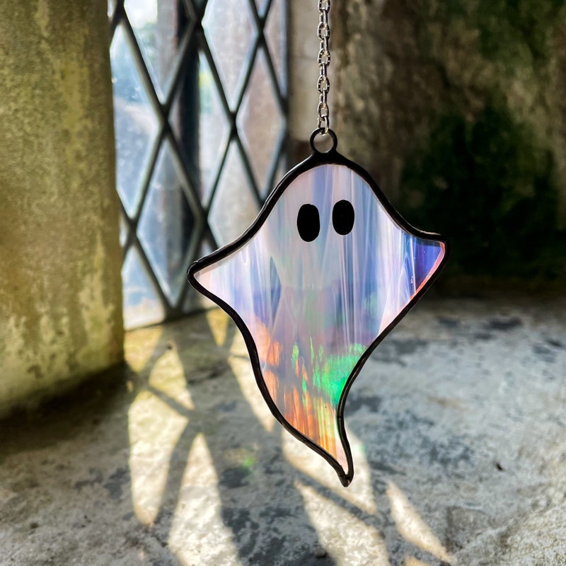 Stained Glass Ghost - Etsy