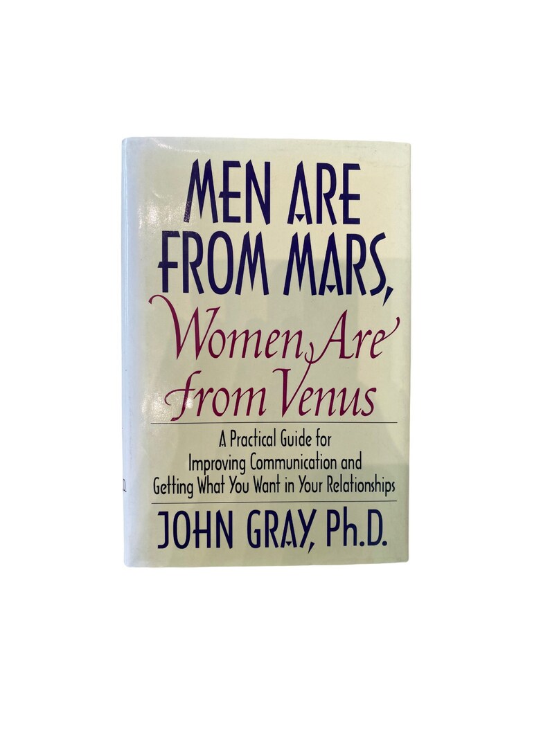 Men Are From Mars, Women Are From Venus by John Gray | Hardcover Book ...
