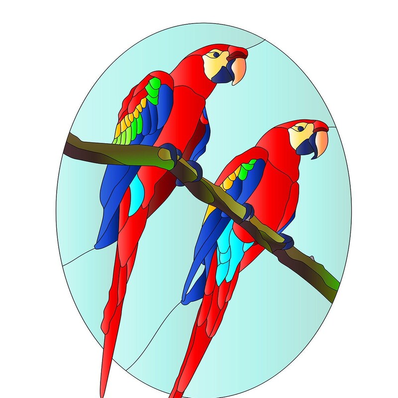 Parrot Pattern - Etsy