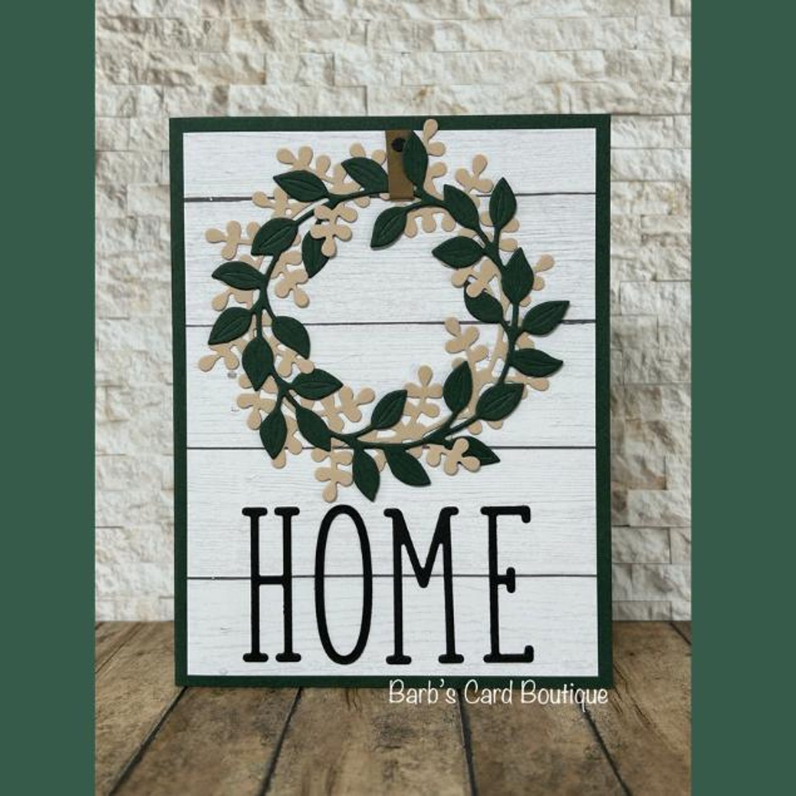Housewarming Card, New Home Card, Handmade Greeting Card, With Country ...