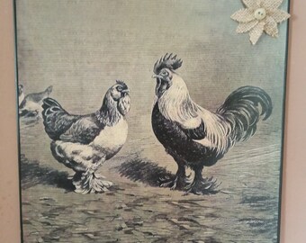 Metal Rooster Wall Hanging | Etsy