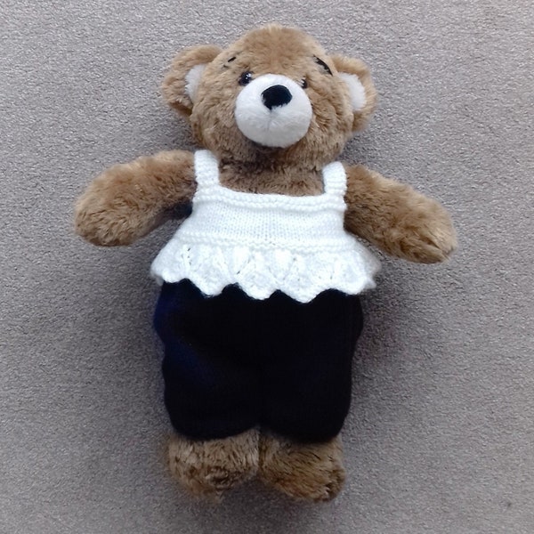 Teddy Bear Vest Pattern - Etsy