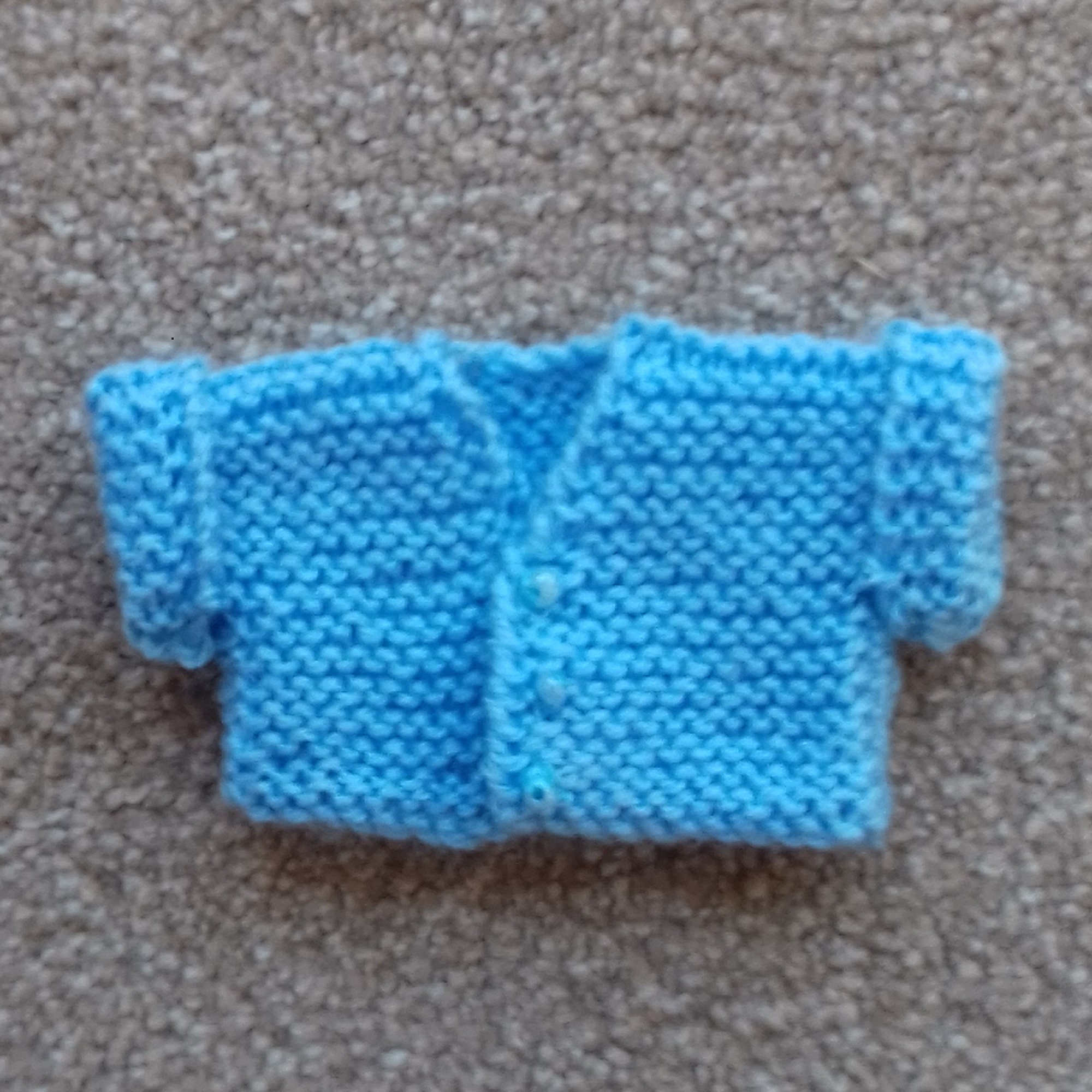 KNITTING PATTERN / Cloud Blue Cardigan for Barbie / Cardigan / - Etsy UK