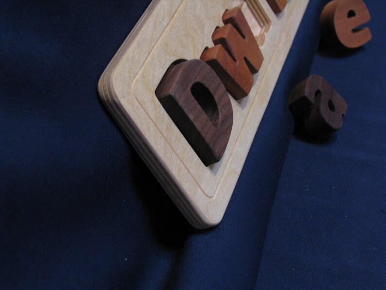 Custom Name Puzzles - Names With (3) to (8) Letters. See Description ...