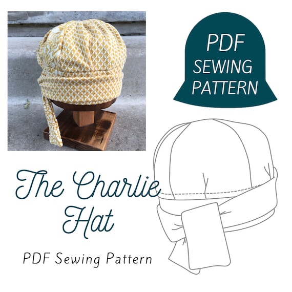 Hat Sewing Pattern the Charlie Hat Instant Download PDF - Etsy