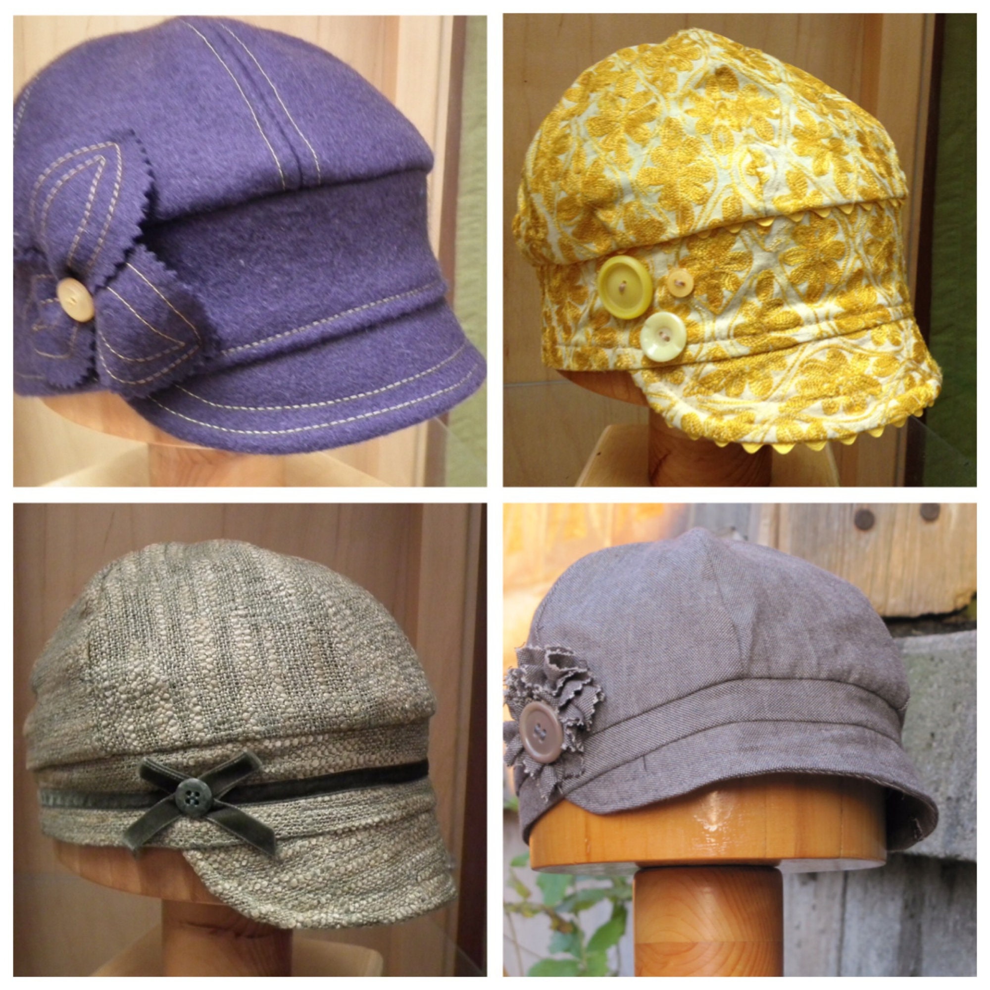 Hat Sewing Pattern, the Anne Hat, Reversible Hat Instant Download PDF Sewing Pattern, Women’s ...