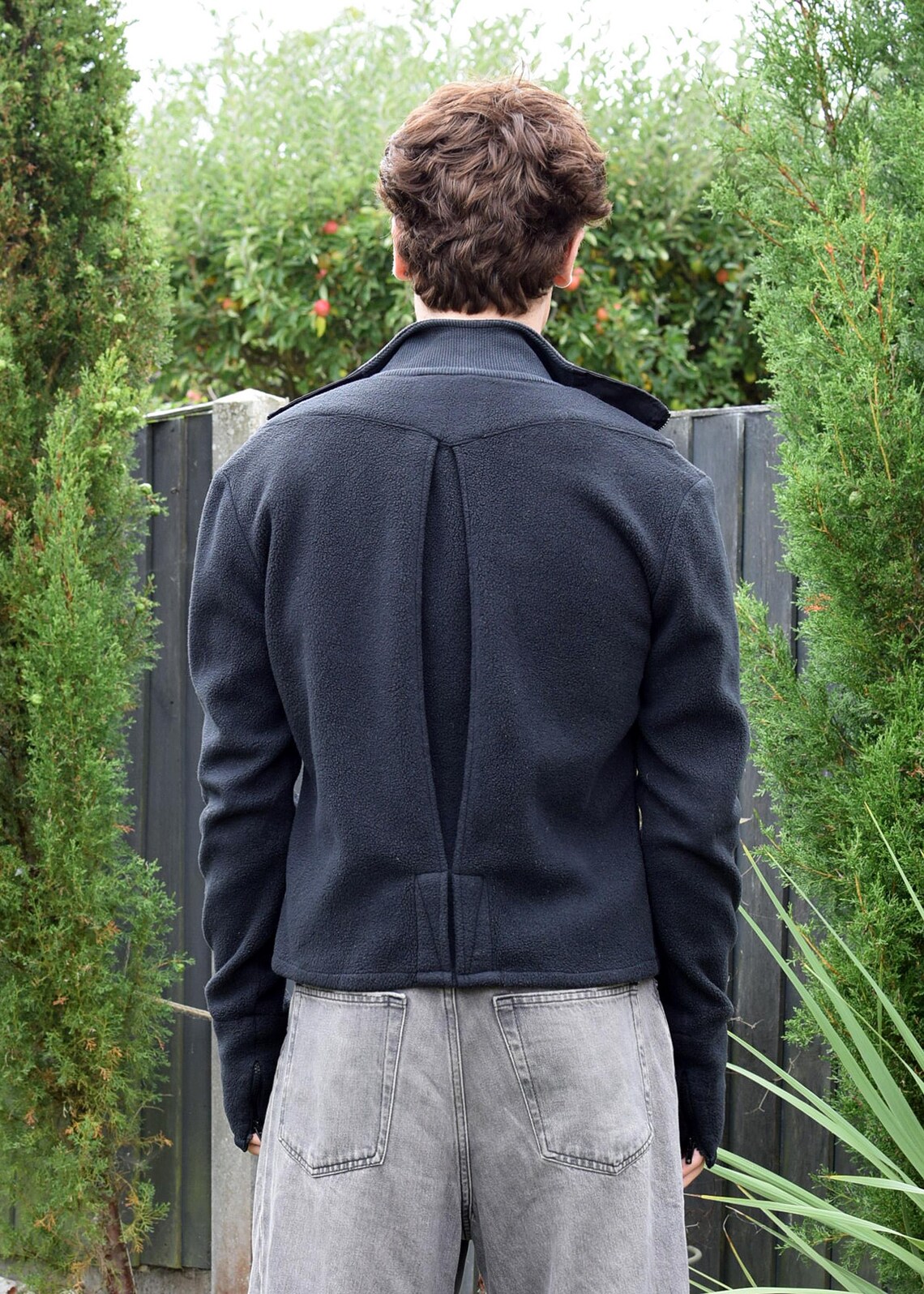 Vexed Generation Laser Cut Jacket 1990s Vintage Mixed Fibre With Inner ...